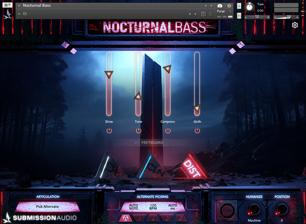 Virtual Bass Instruments – SubMission Audio