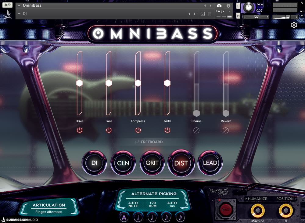 NocturnalBass - Ernie Ball Music Man Stingray Virtual Bass for Kontakt – SubMission Audio